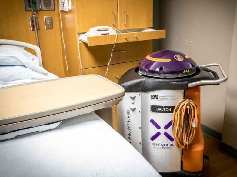 Germ Zapping Robots Keeping Up the Good Work - Trinity Health