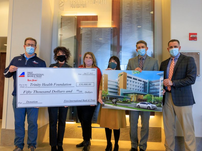Trinity Health Foundation Receives $50,000 Toward Capital Campaign ...