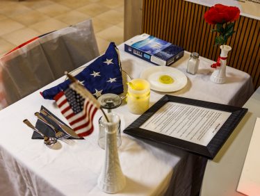 Trinity Health Honors Fallen with ‘Missing Man’ Tables - Trinity Health