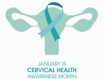 January is Cervical Health Awareness Month vector - Trinity Health