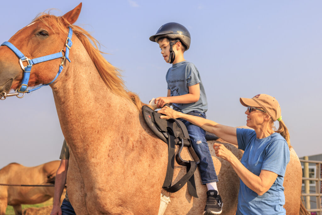 Hippotherapy Helps Children of the Minot Area Take a STEP in the Right ...