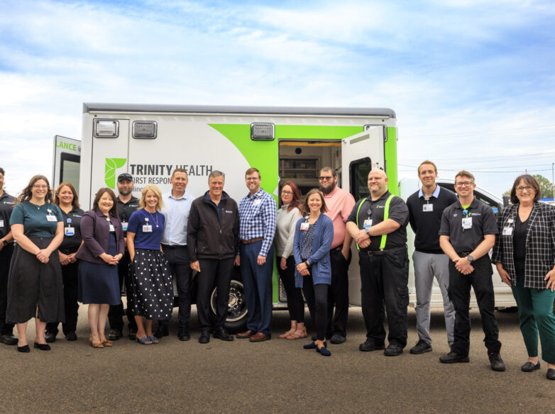 Trinity Health Foundation, Trinity Health First Response Ground Reveal ...