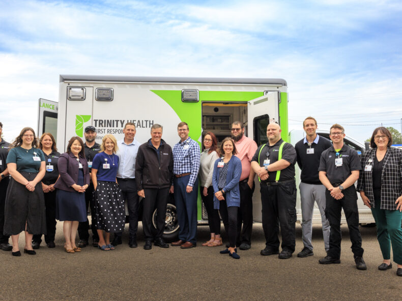 Trinity Health Foundation, Trinity Health First Response Ground Reveal ...